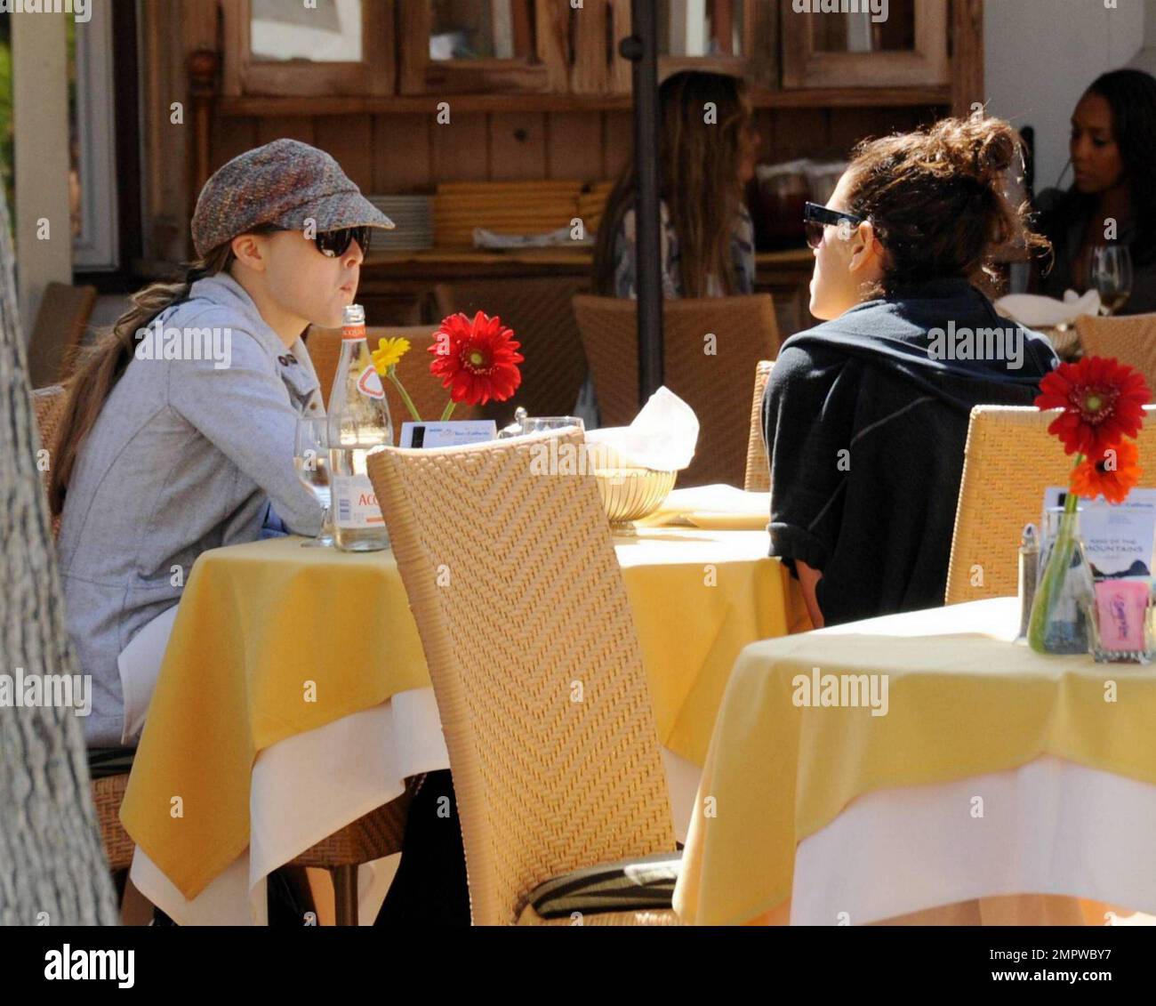 EXCLUSIVE!! Devon Aoki eating at Tra Di Noi Ristorante in Malibu, CA. 5 ...