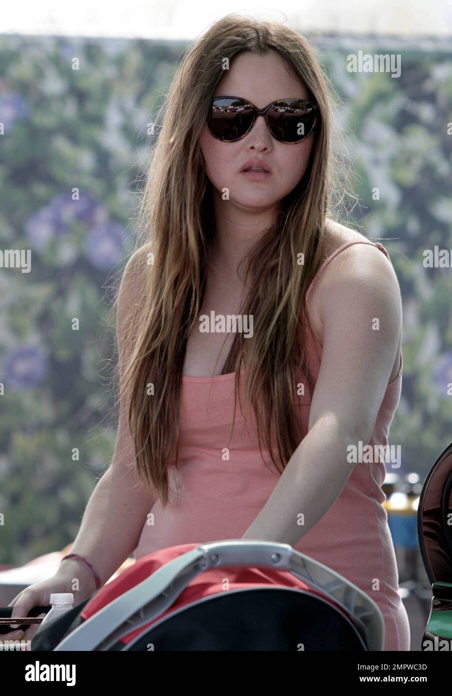 Actress Devon Aoki and finance James Bailey take their son out for a ...