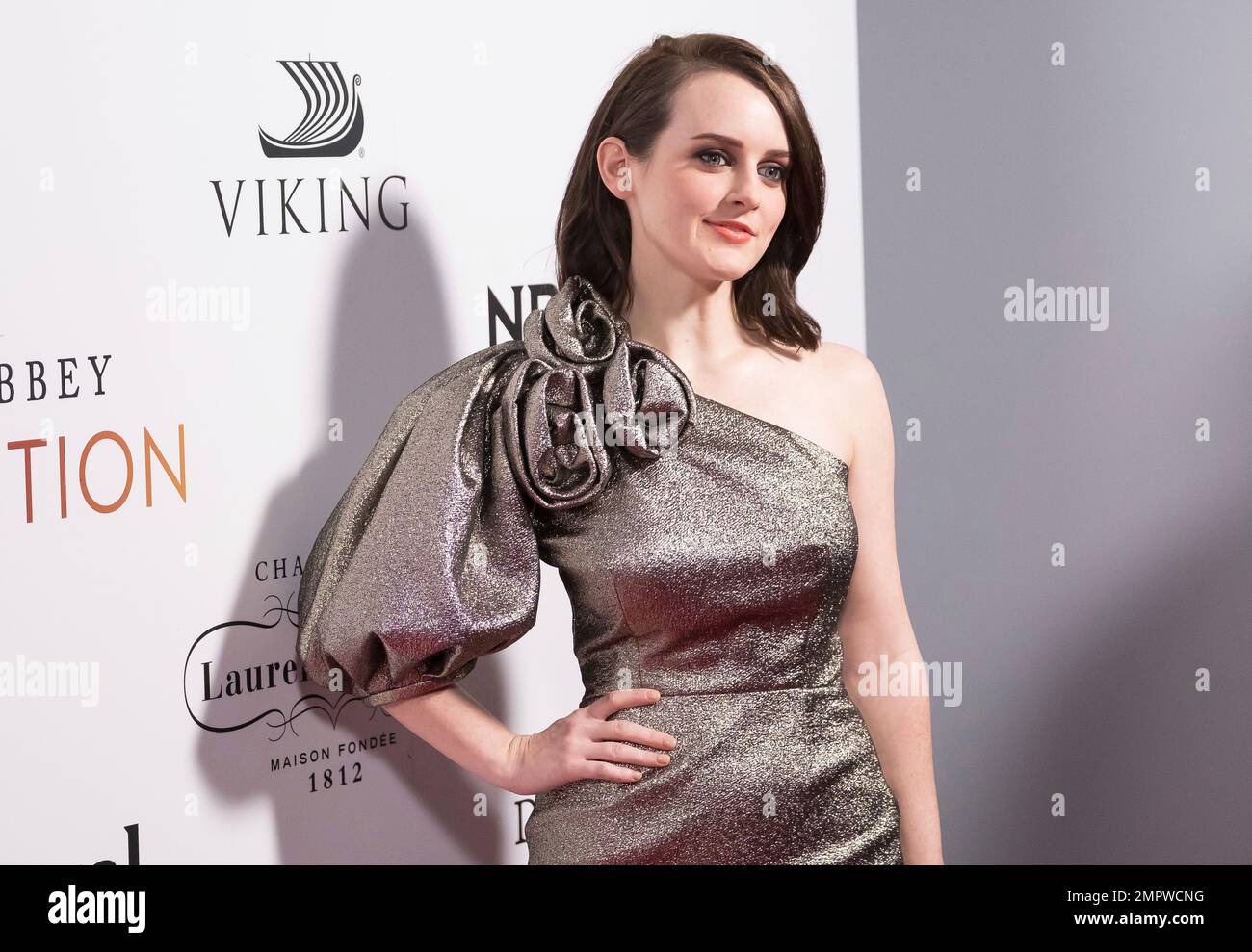Sophie McShera attends the "Downton Abbey: The Exhibition" VIP opening ...