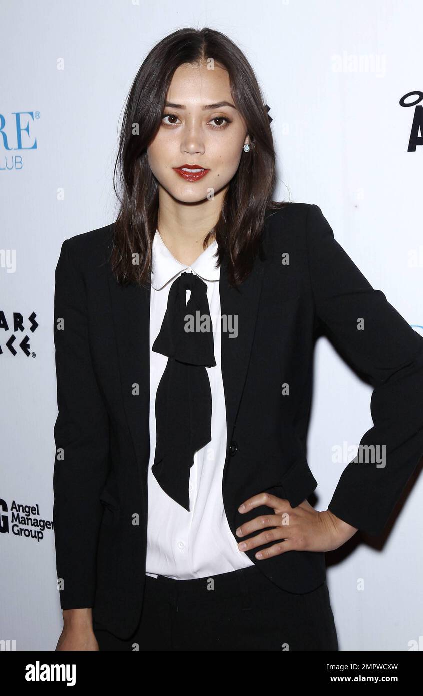 Dia Frampton of American rock band 'Meg & Dia' makes an appearance at ...