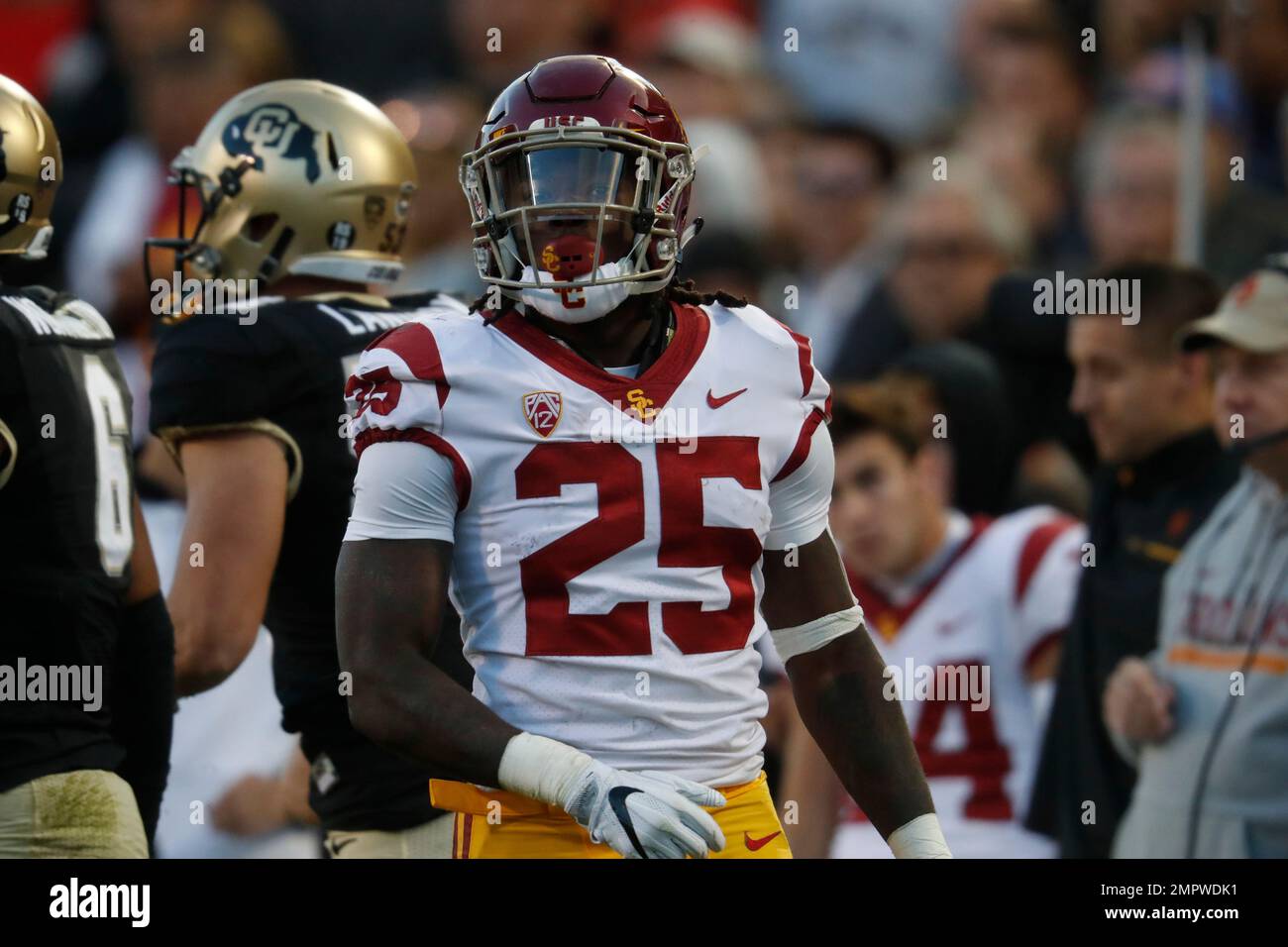 USC Trojans running back Ronald Jones II (25) in the second half of an ...