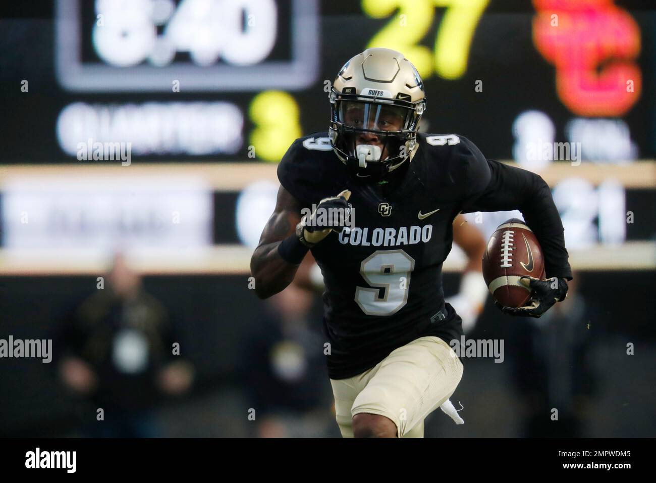 Colorado Buffaloes wide receiver Juwann Winfree (9) in the second half ...