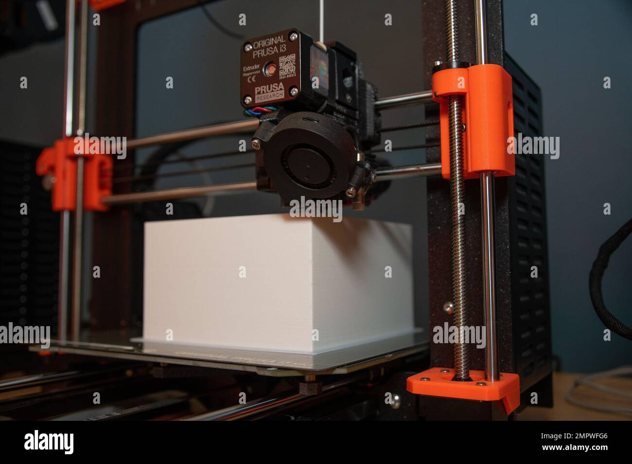 Additive manufacturing technology creates a three-dimensional object ...