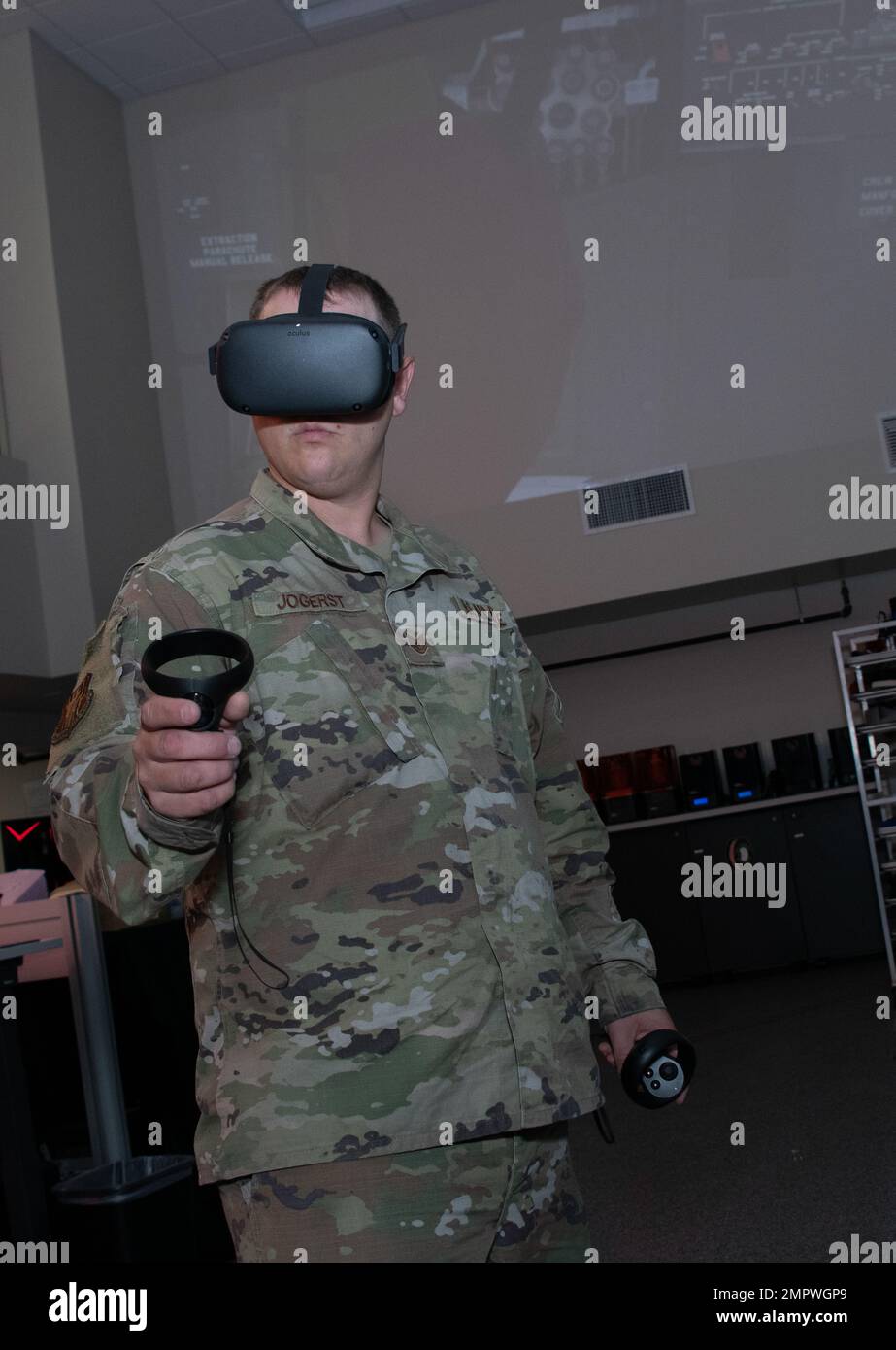 U.S. Air Force Tech. Sgt. Stephen Jogerst, 60th Aircraft Maintenance Squadron noncommissioned ...