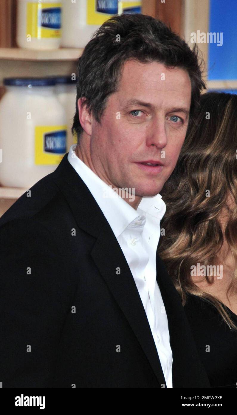 Hugh Grant at the New York premiere of "Did You Hear About the Morgans ...