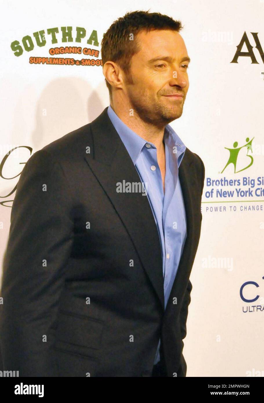 Hugh Jackman attends the P. Diddy Grand Finale Super Bowl Party held at ...