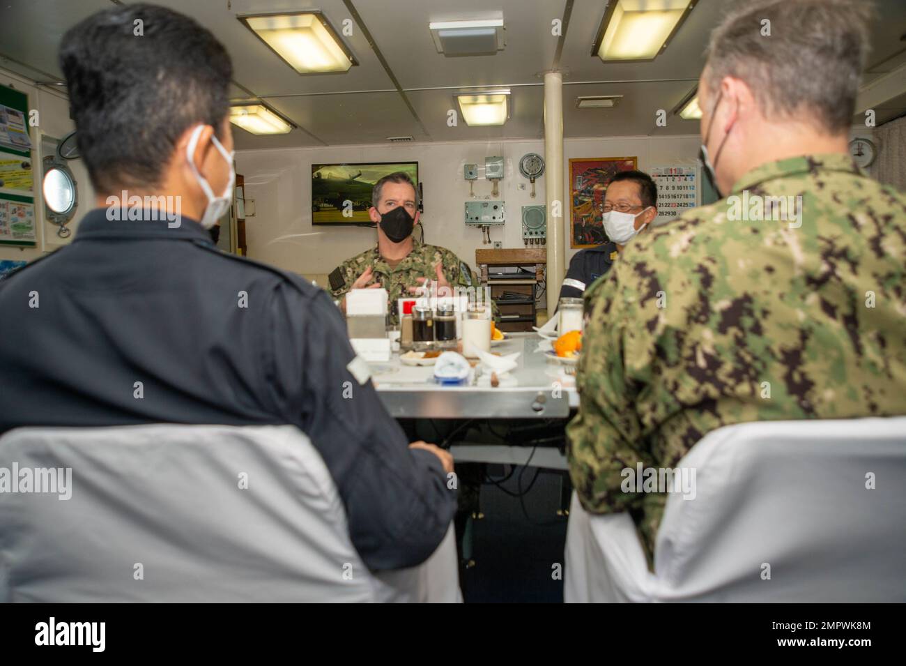 PHILIPPINE SEA (Nov. 19, 2022) Rear Adm. Michael “Buzz” Donnelly ...