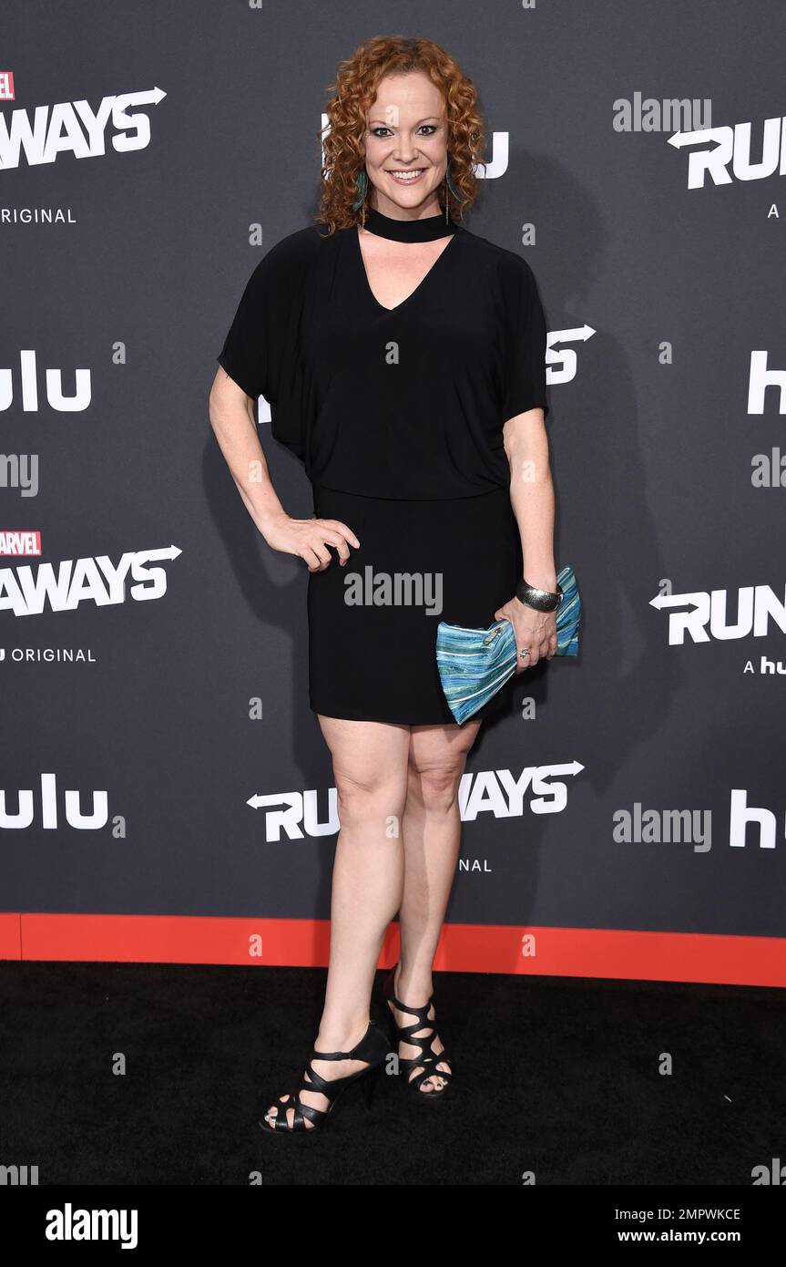 Heather Olt attends the LA Premiere of "Runaways" at the Regency Bruin ...