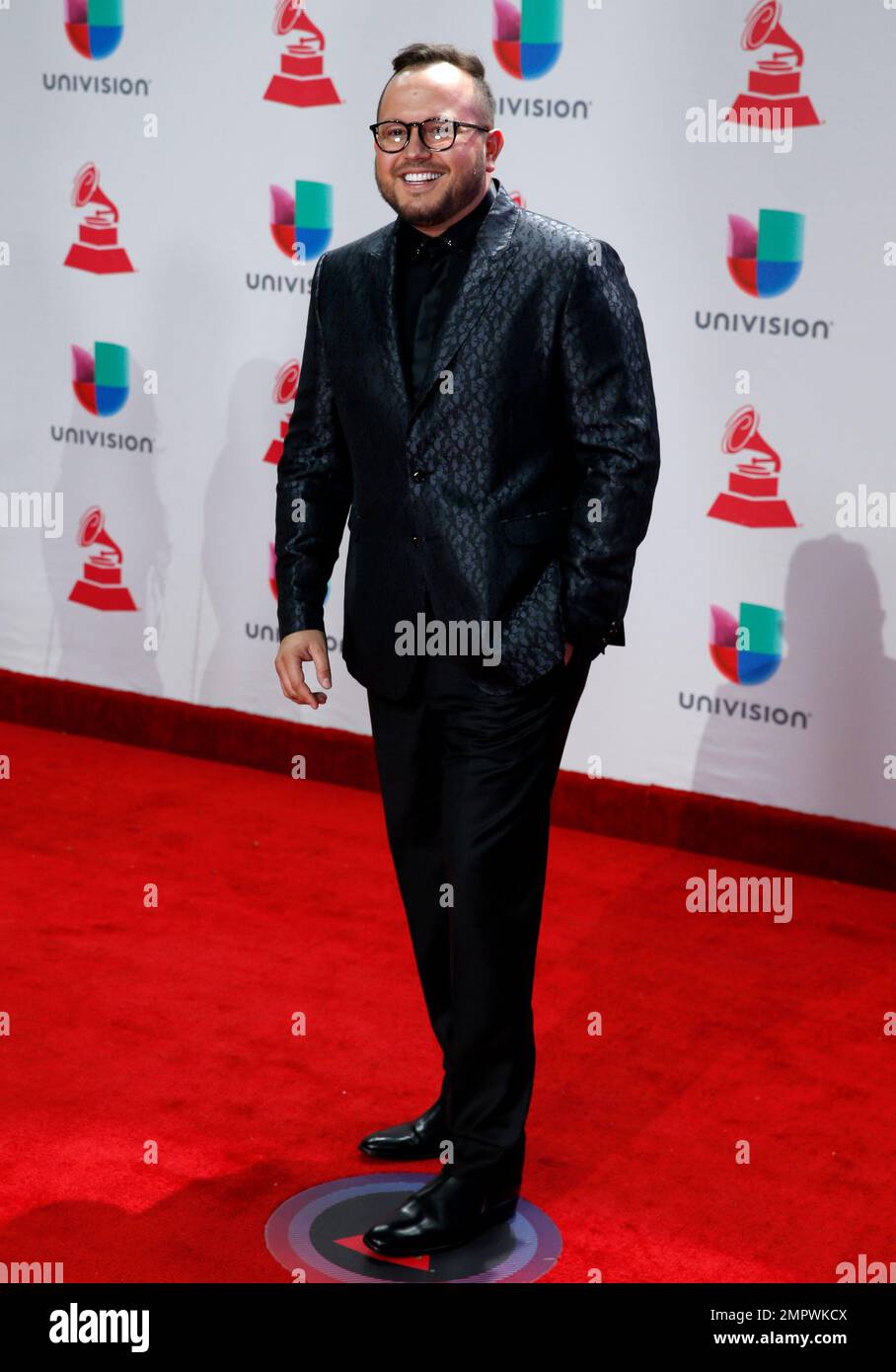Mario Caceres arrives at the 18th annual Latin Grammy Awards at the MGM ...