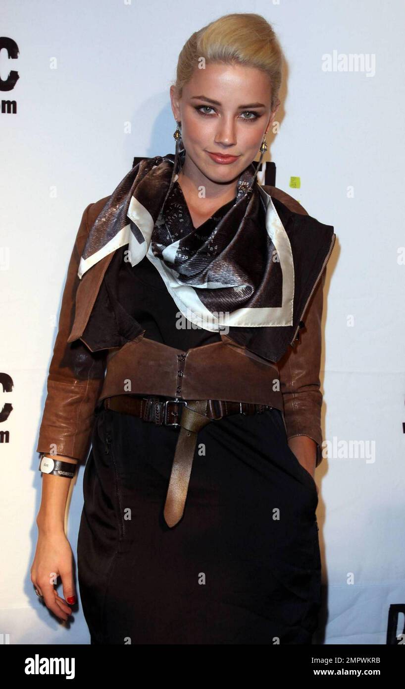 Actress Amber Heard from the show "Californication" arrives at the ...