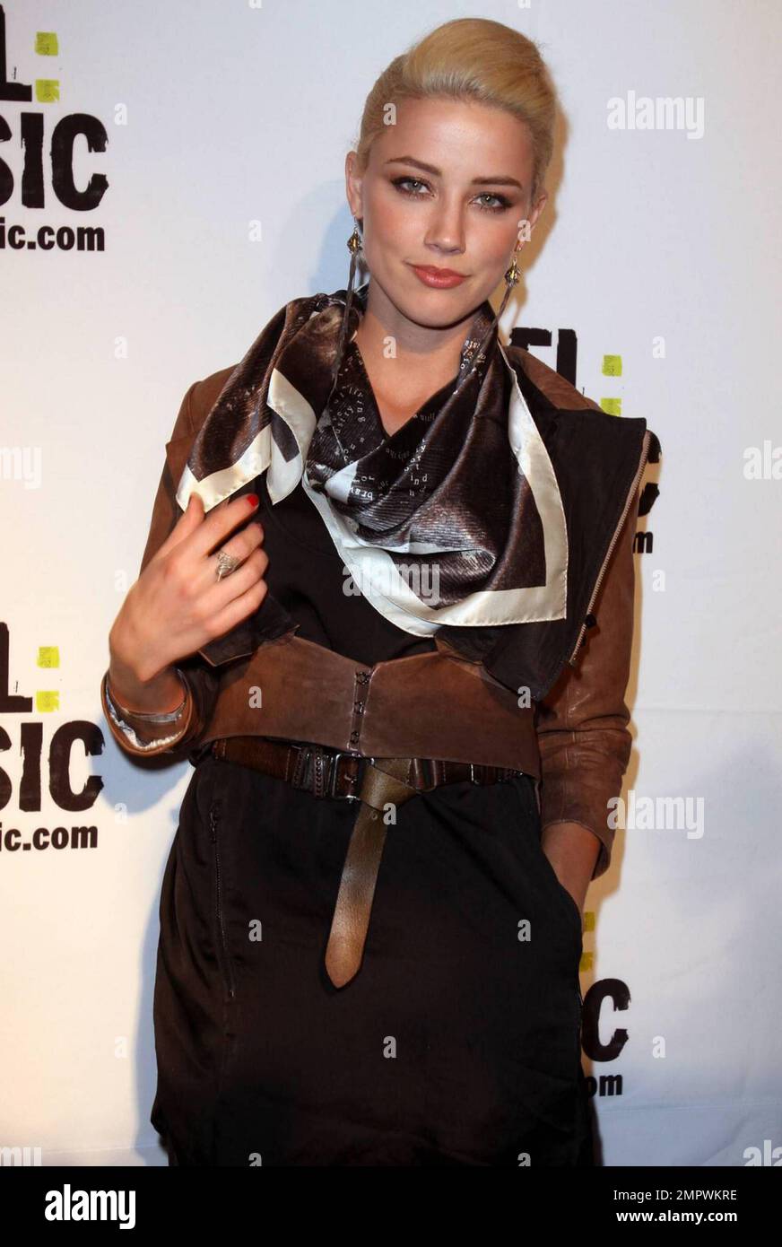 Actress Amber Heard from the show "Californication" arrives at the ...