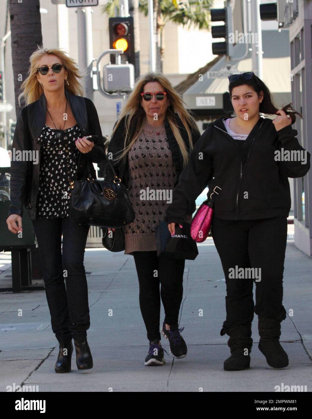 Just a day after arriving for a long-awaited visit with daughter ...