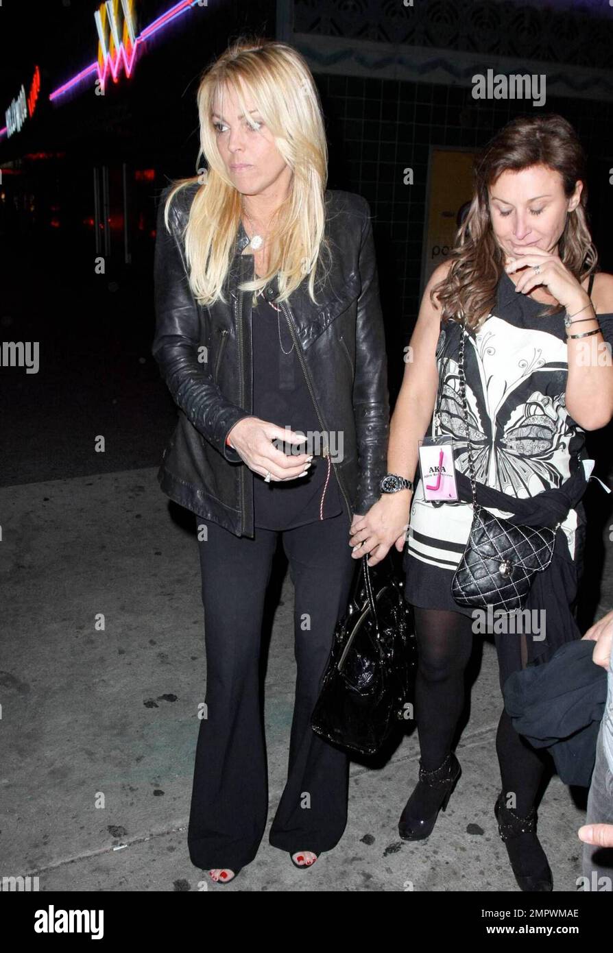 Lindsay Lohan's mom Dina Lohan attends Live Nation Presents Lily Allen ...