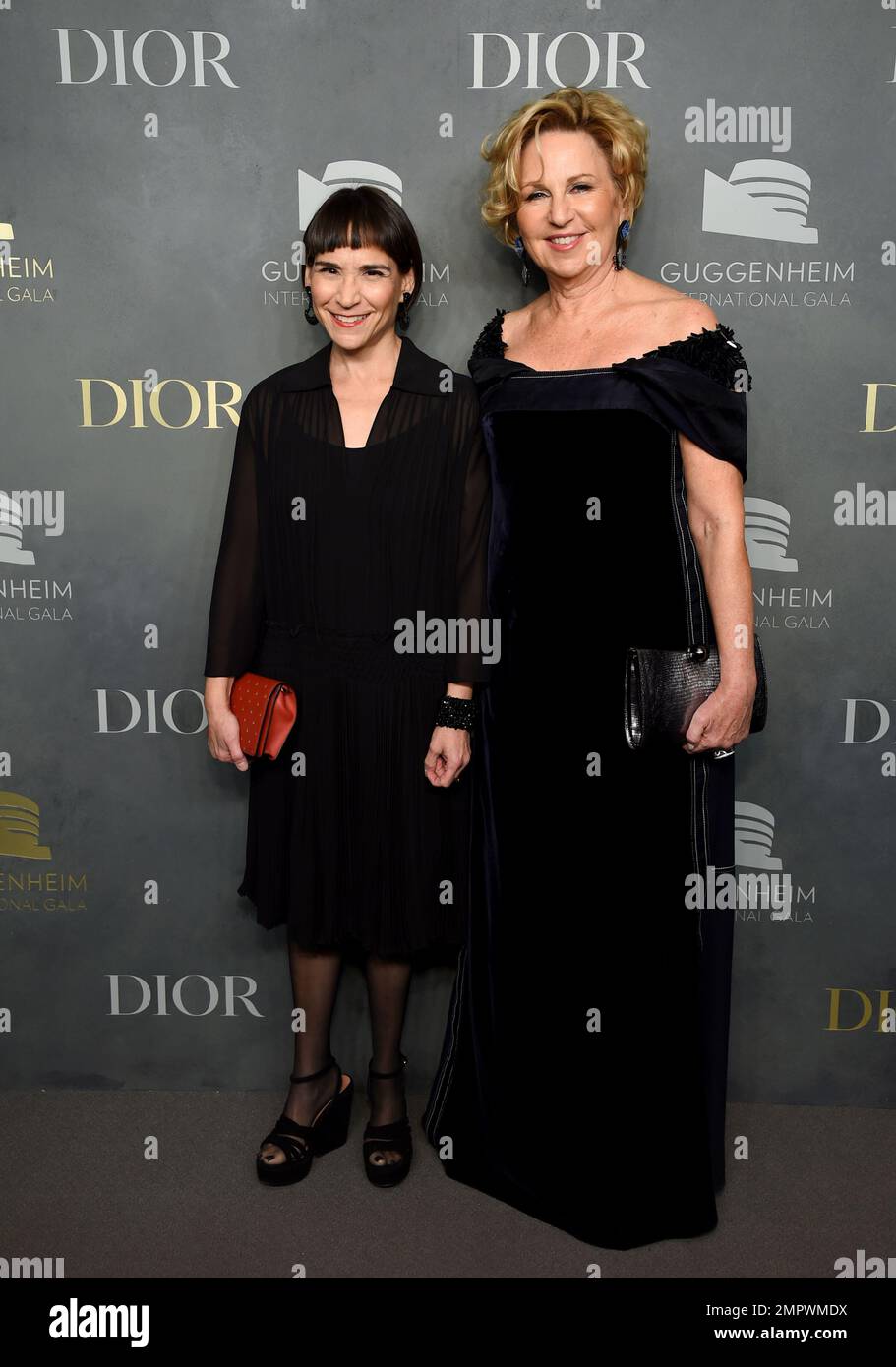 Nancy Spector, left, and Wendy Fisher attend the 2017 Guggenheim ...