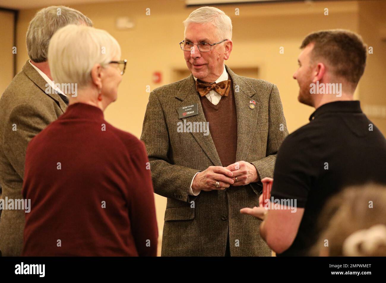 Illinois Council of Chapters President, U.S. Marine Corps. Col. Robert ...