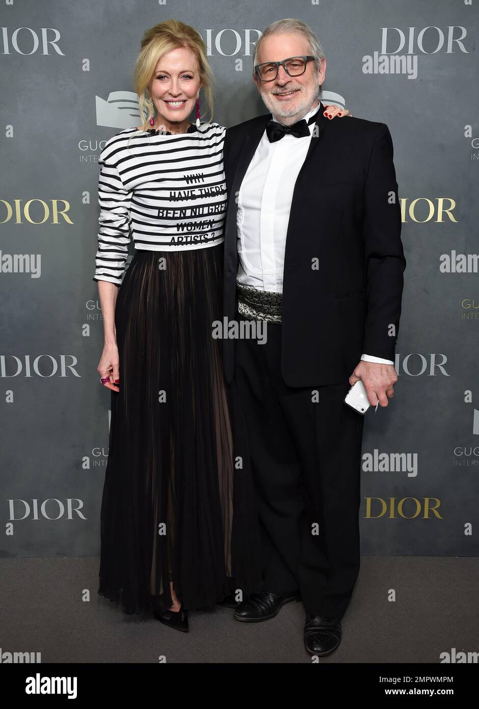 Jennifer Stockman, left, and David Stockman attend the 2017 Guggenheim ...
