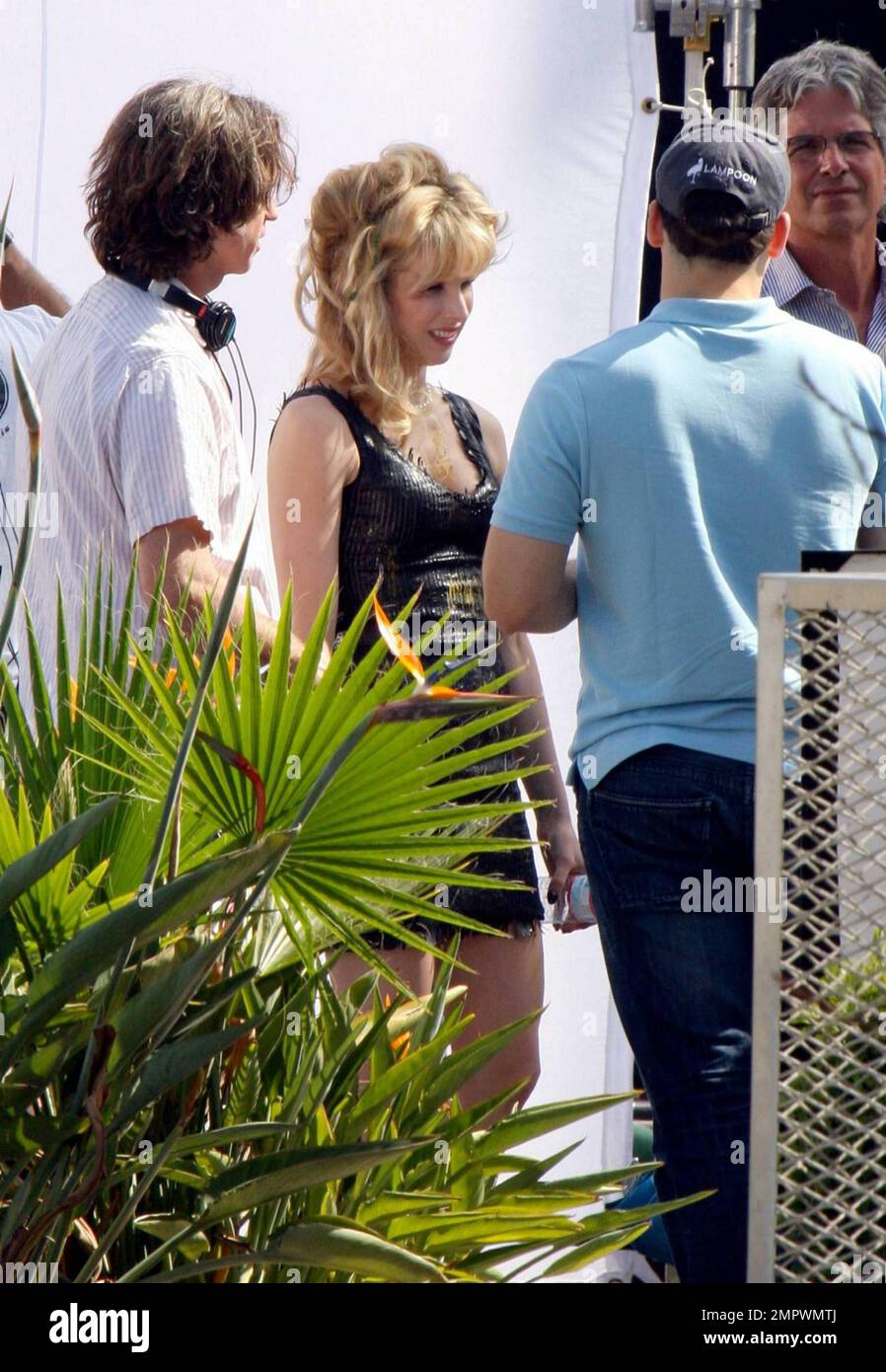 Paul Rudd, Lucy Punch and other cast members film scenes for the ...