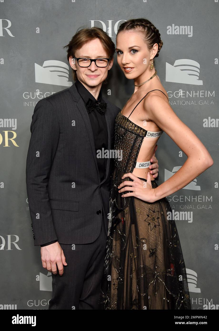 Russian ballet dancer Daniil Simkin and ballerina Julie Granger attend ...
