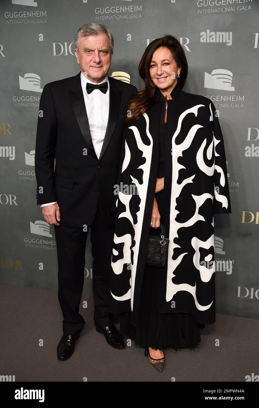 Christian Dior Couture CEO Sidney Toledano and Katia Toledano attend ...
