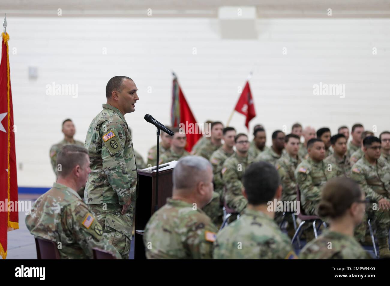 North Carolina National Guard Lt. Col. Robert Felicio, the 505th ...