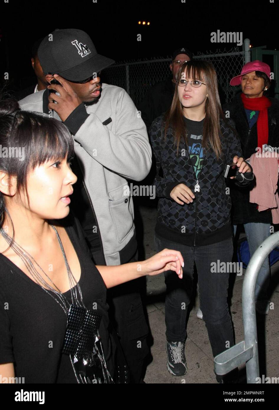 EXCLUSIVE!! Sean "P Diddy" Combs at the Dip Dive event at The Palladium in Los Angeles, CA. 1/28 ...
