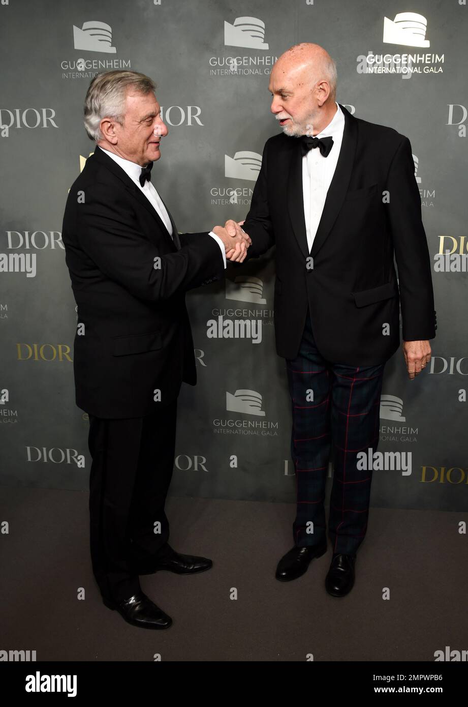 Christian Dior Couture CEO Sidney Toledano, left, and Solomon R ...