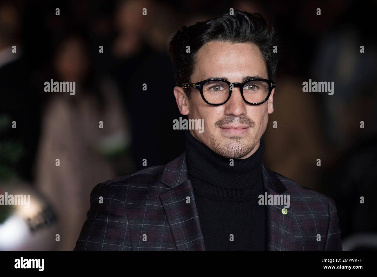 Josh Patterson poses for photographers upon arrival at the premiere of ...
