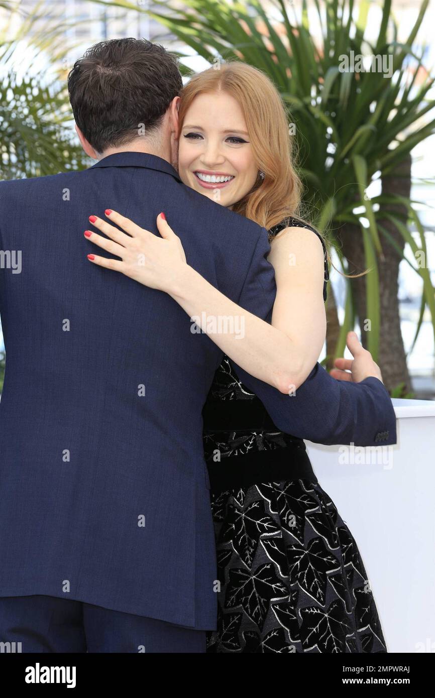 James Mcavoy And Jessica Chastain Kiss