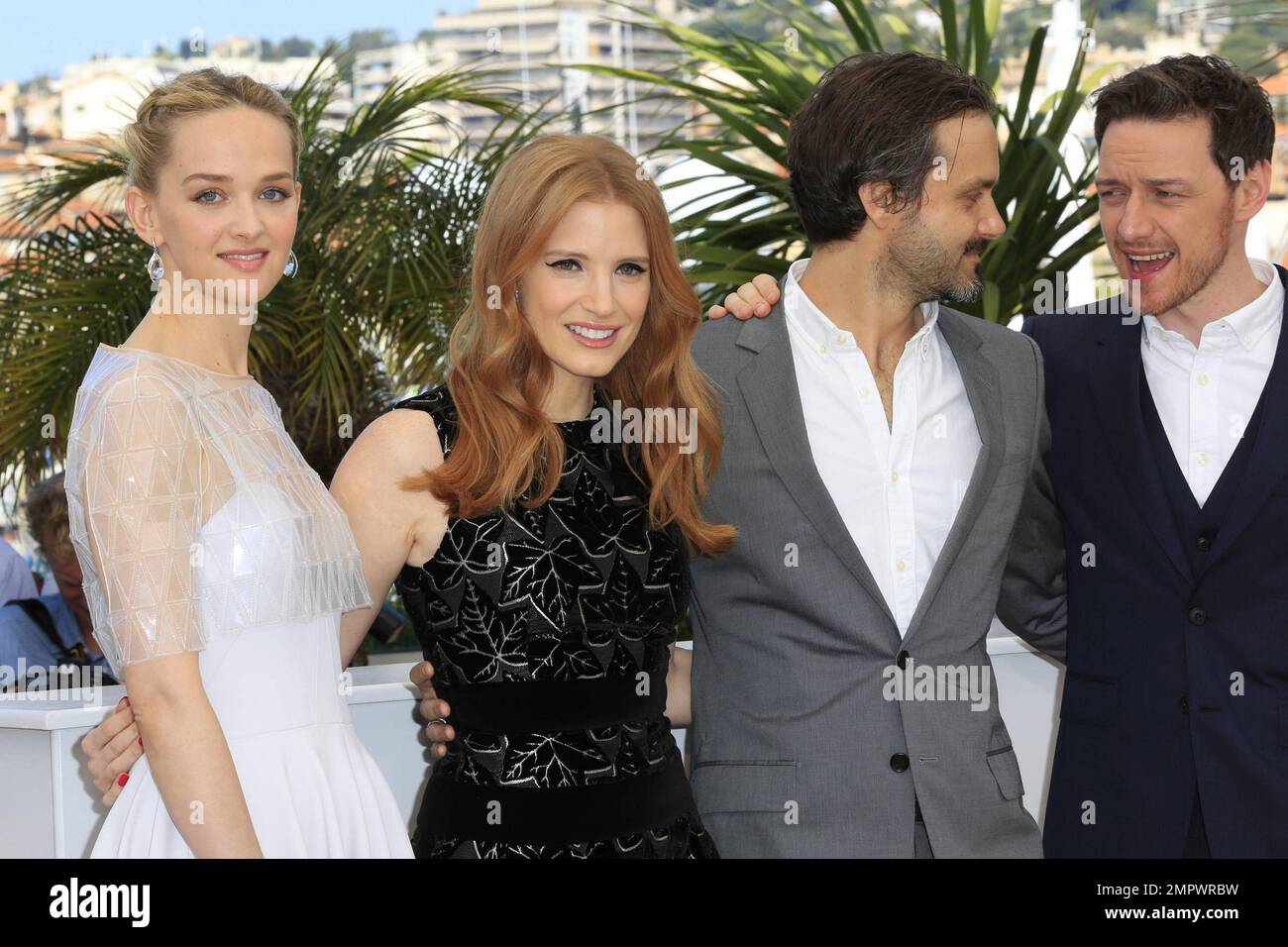 Jessica chastain and ned benson hi-res stock photography and images - Alamy