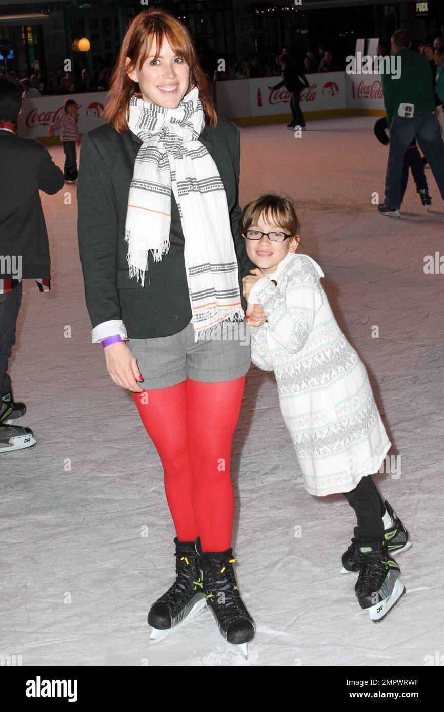 Molly Ringwald at Disney On Ice "Let's Celebrate" premiere at LA Live ...