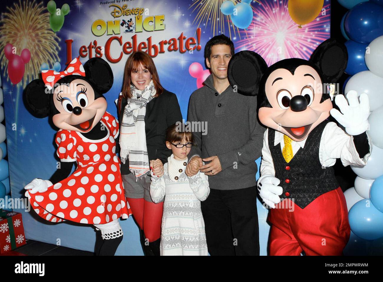 Molly Ringwald at Disney On Ice "Let's Celebrate" premiere at LA Live ...