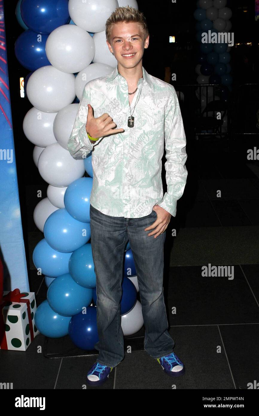 Kenton Duty at Disney On Ice "Let's Celebrate" premiere at LA Live. Los ...