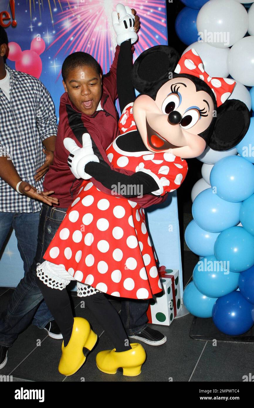 Kyle Massey and Christopher Massey at Disney On Ice "Let's Celebrate ...