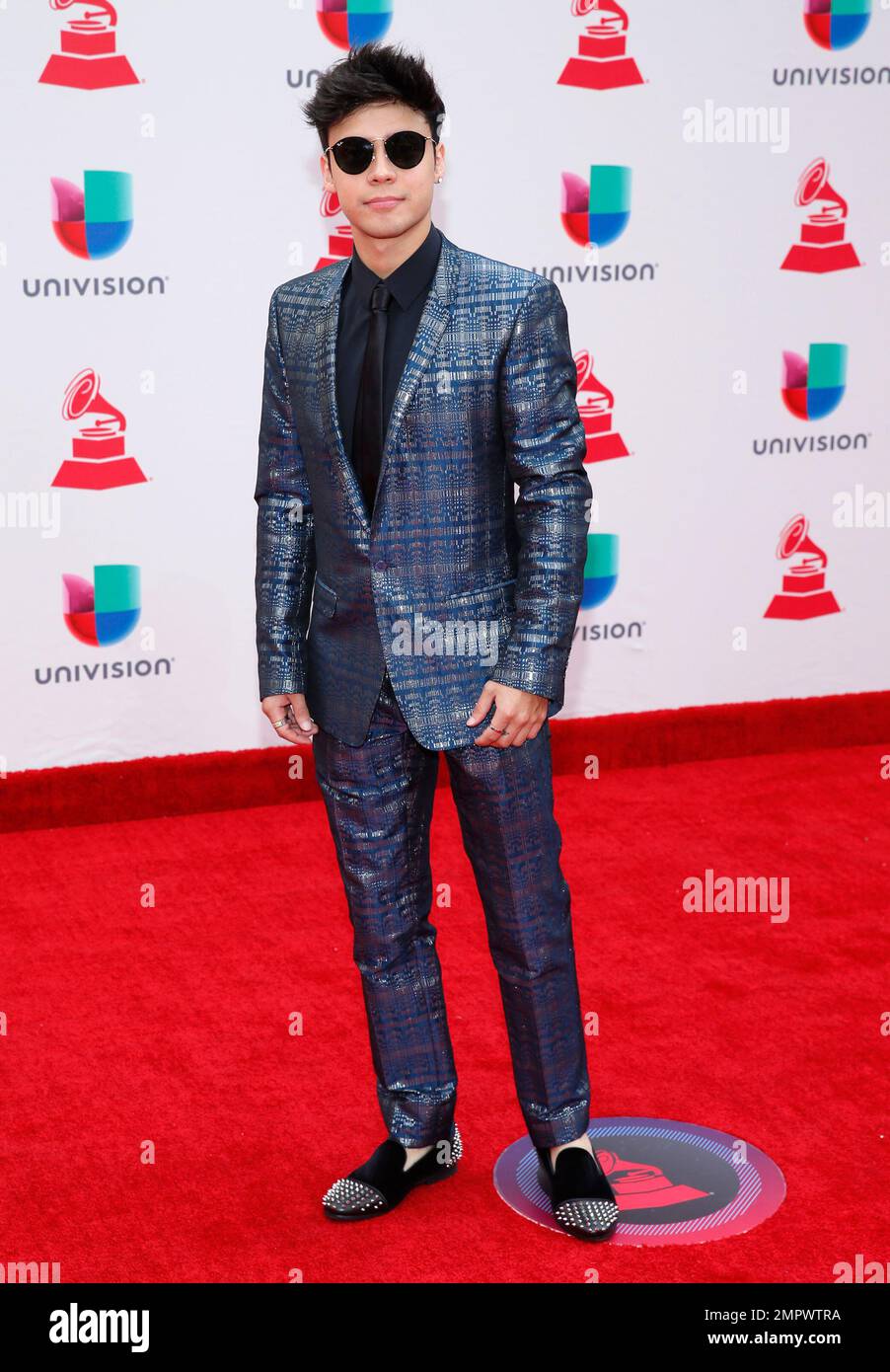 Mario Ruiz arrives at the 18th annual Latin Grammy Awards at the MGM ...