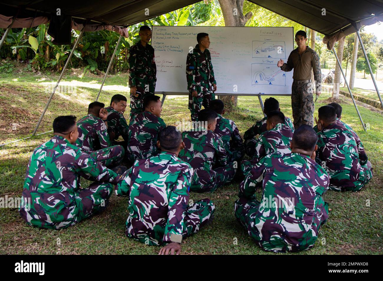 U.S. Marine Corps Sgt. Mark Broyles, a reconnaissance team leader with ...