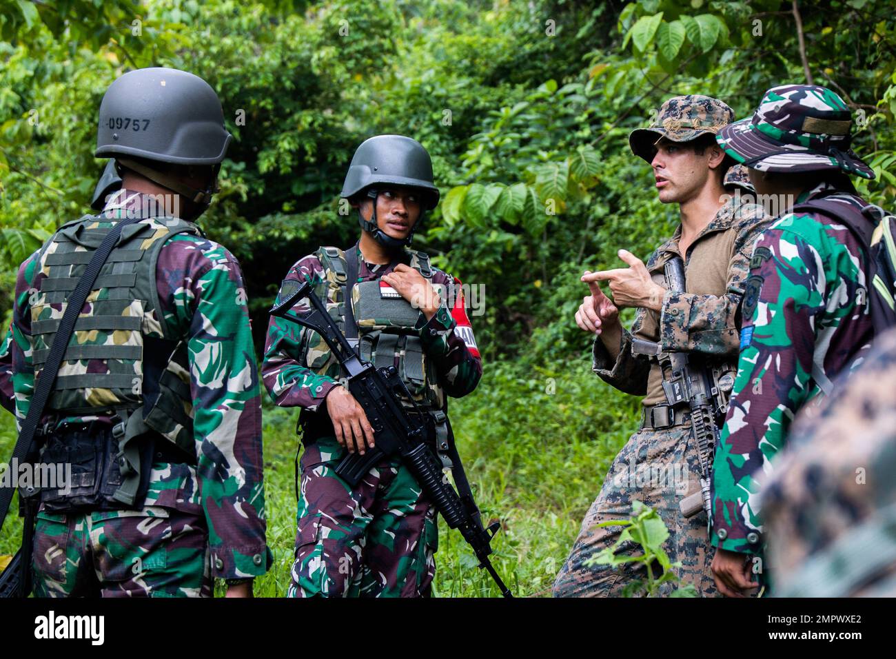 U.S. Marine Corps Sgt. Mark Broyles, a reconnaissance team leader with ...