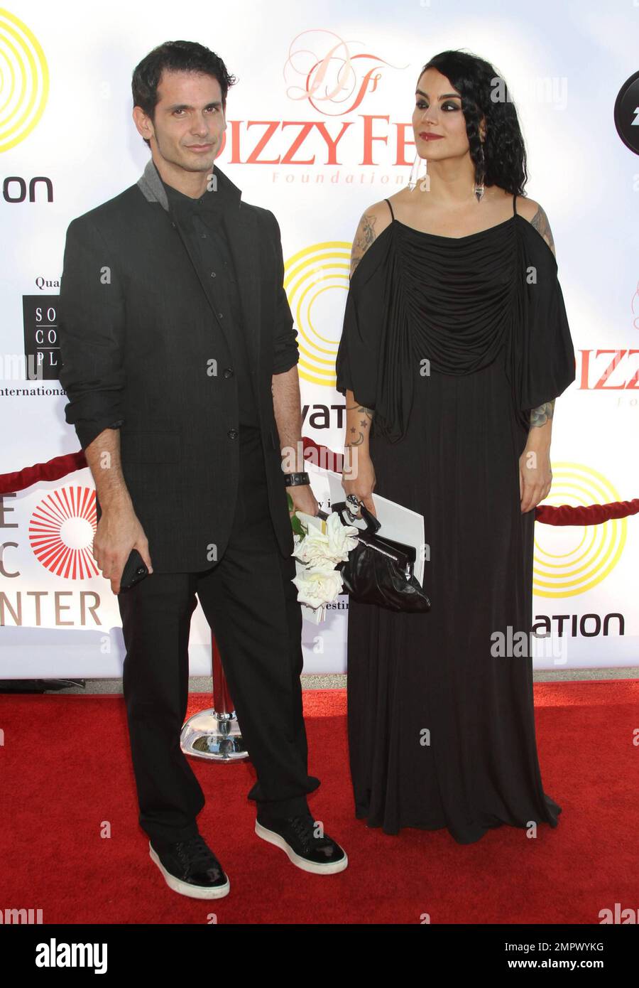 Tyce Diorio and Sonya Tayeh at the 2nd Annual Dizzy Feet Foundation's ...