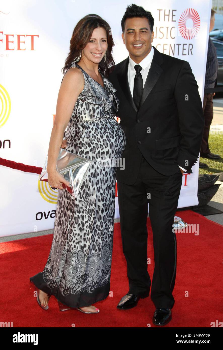 Tabitha Dumo and Napoleon Dumo at the 2nd Annual Dizzy Feet Foundation ...