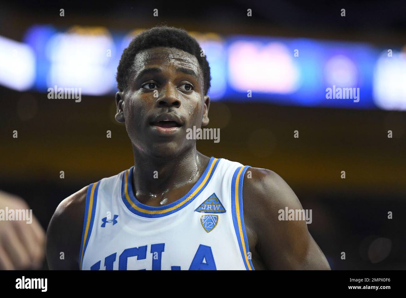 UCLA guard Aaron Holiday during an NCAA college basketball game in Los ...