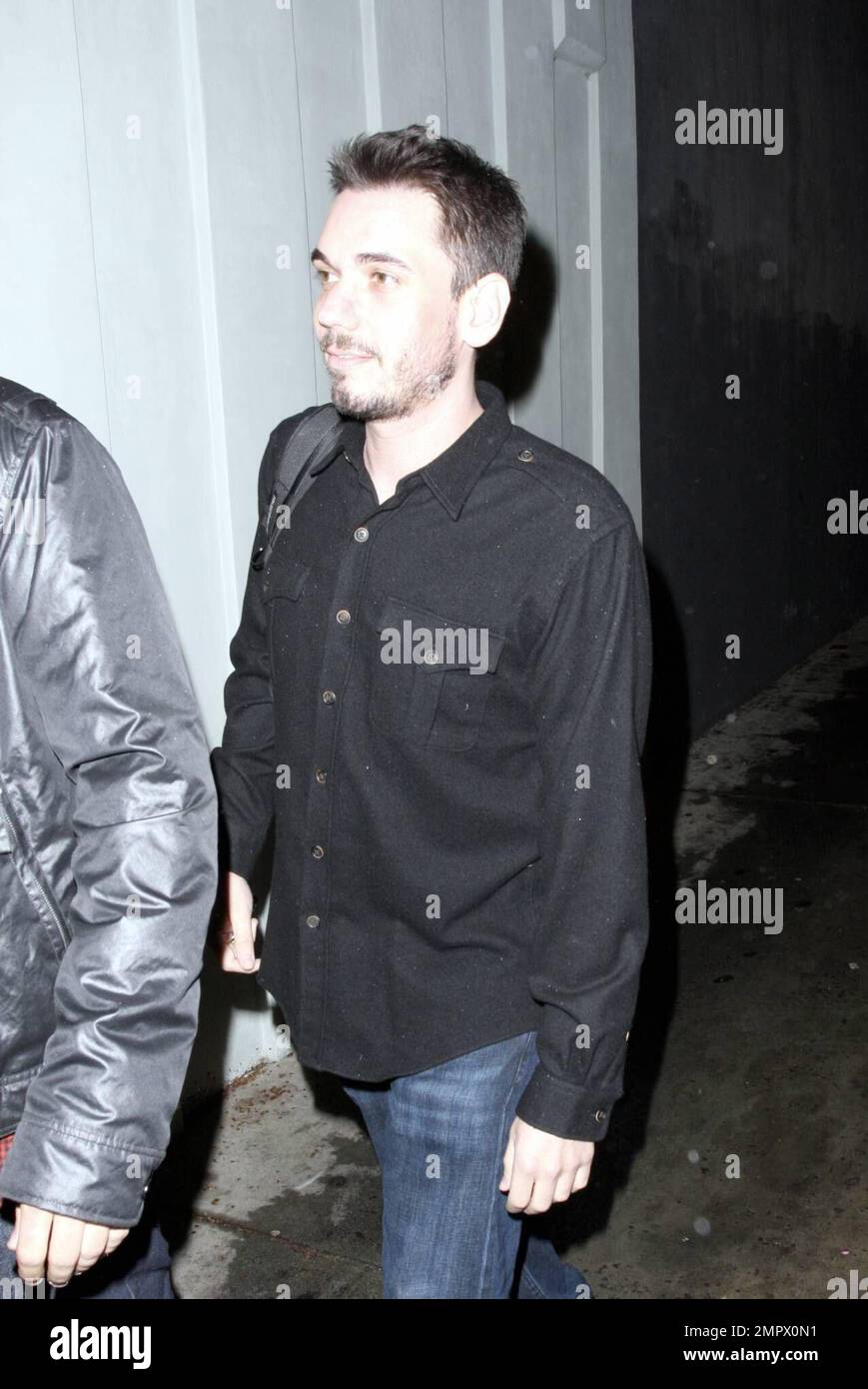 DJ AM (Adam Goldstein) arrives at Foxtail to spin for the night. He was ...