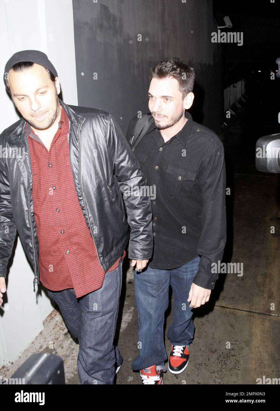 DJ AM (Adam Goldstein) arrives at Foxtail to spin for the night. He was ...