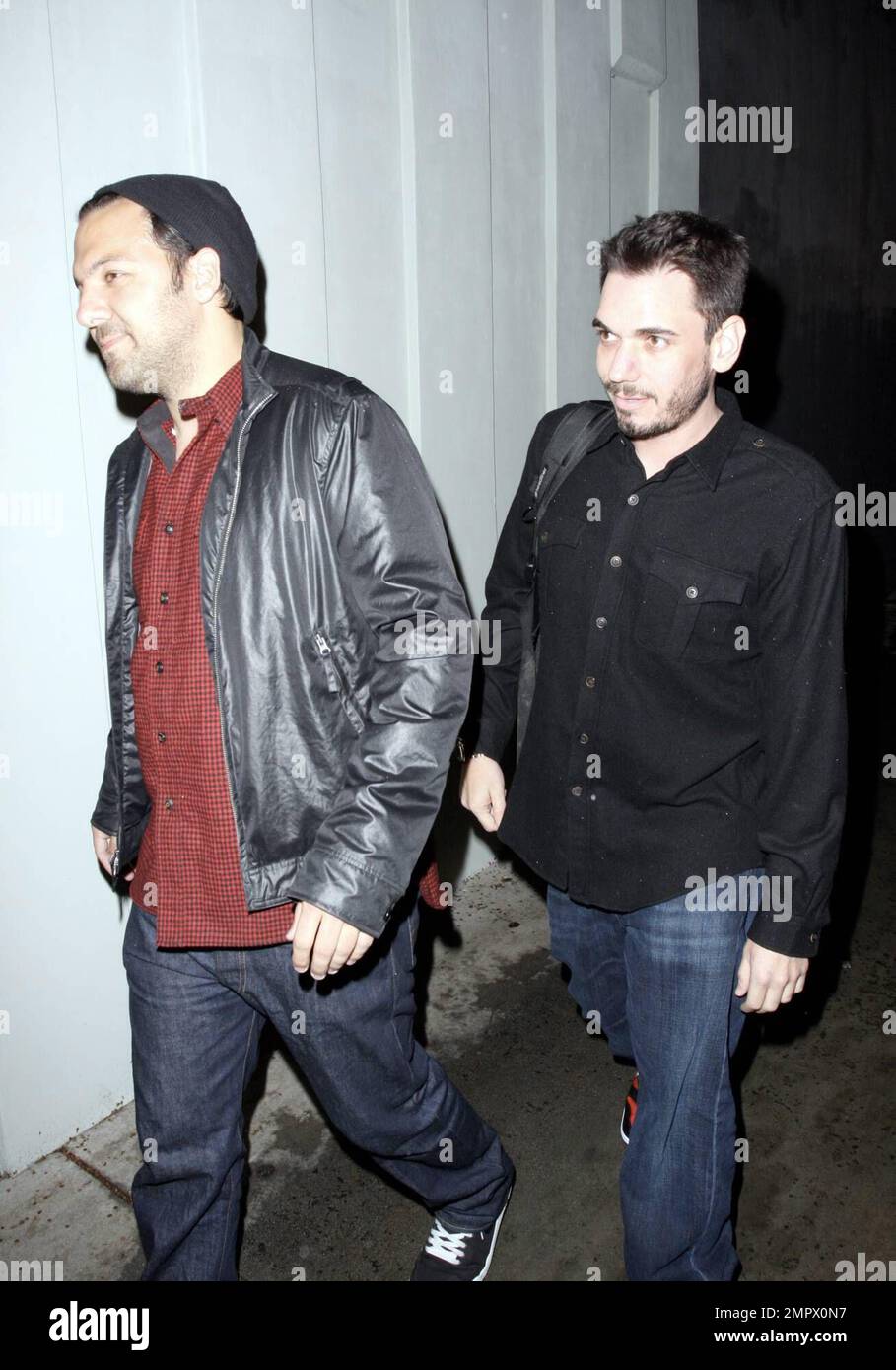 DJ AM (Adam Goldstein) arrives at Foxtail to spin for the night. He was ...