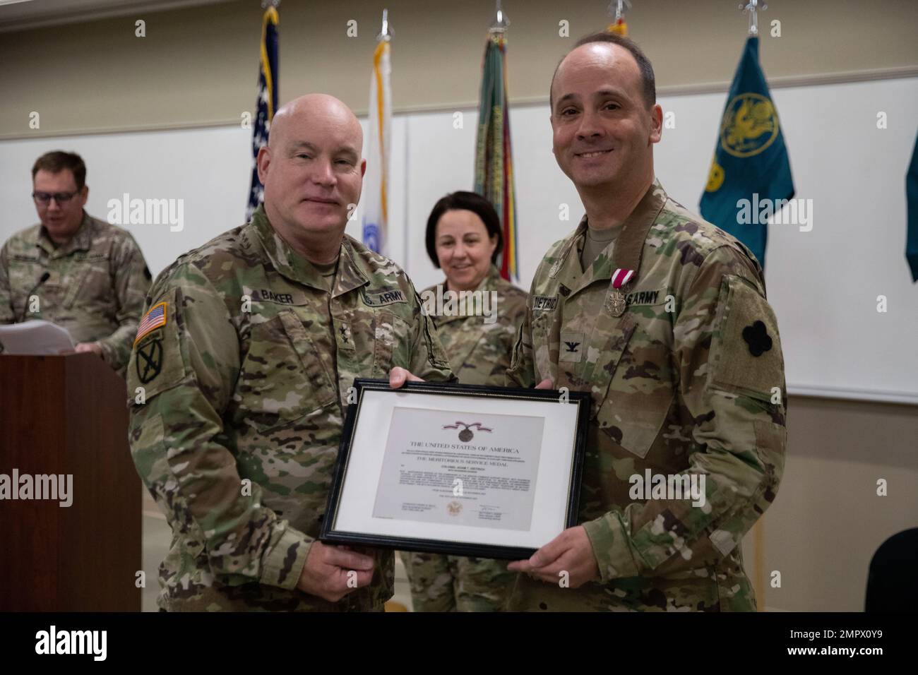 Maj. Gen. Matthew V. Baker, commanding general for the 88th Readiness ...