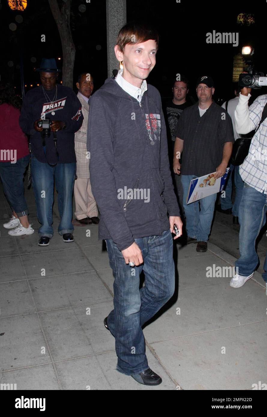 Actor and producer DJ Qualls spends a night out in Los Angeles at the ...