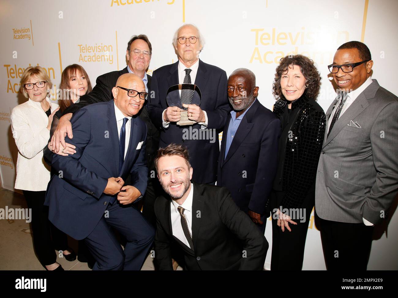 Jane Curtin, from left, Laraine Newman, Dan Aykroyd, Larry Wilmore ...