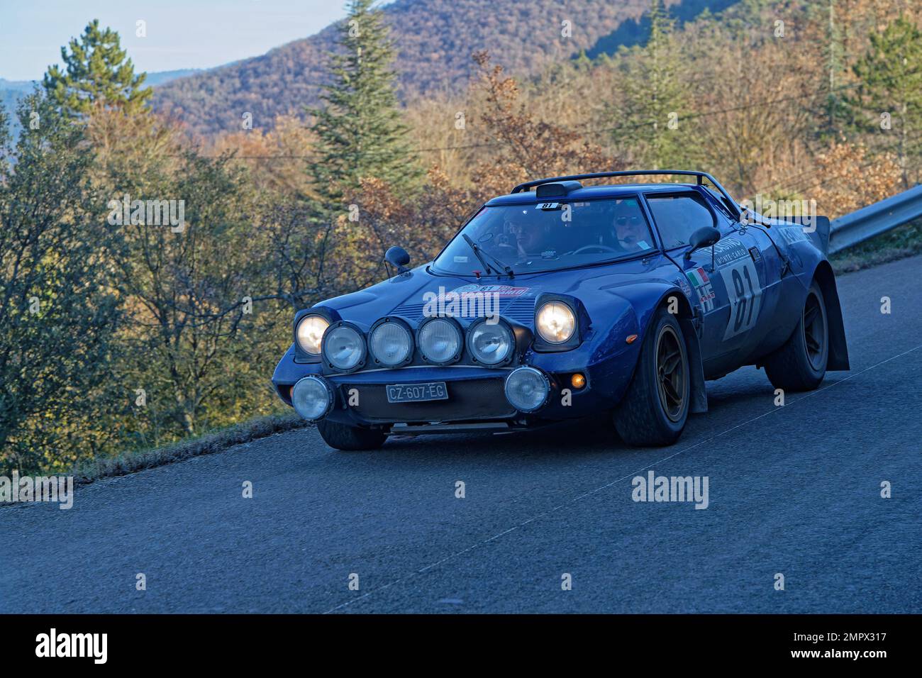 Lancia stratos rally car hi-res stock photography and images - Alamy