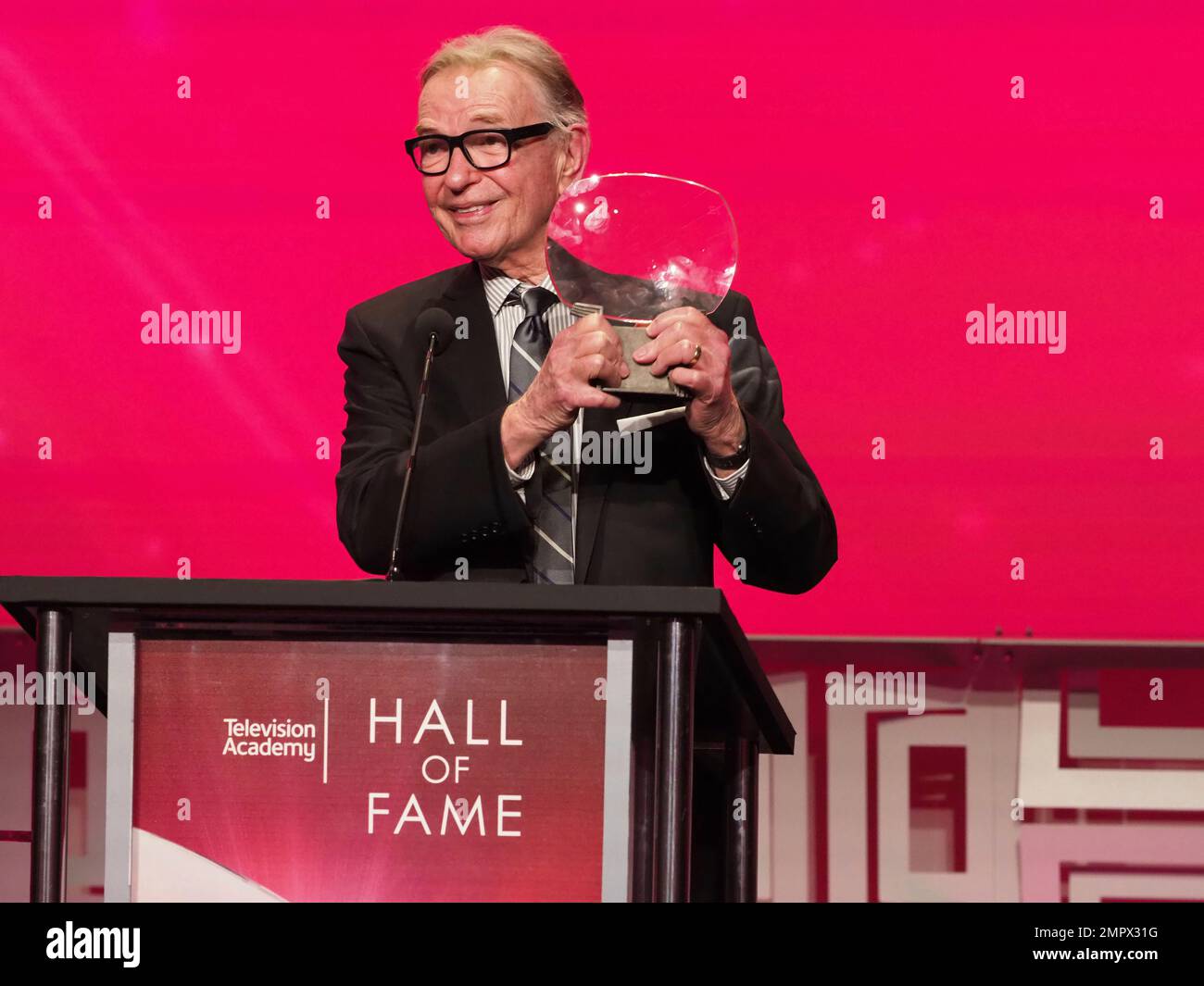 Roy Christopher is inducted into the Television Academy Hall of Fame on ...