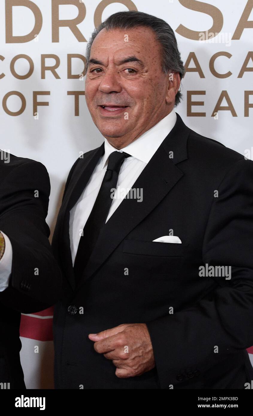 Rafael Ruiz Perdigones, of Los Del Rio, arrives at the Latin Recording ...