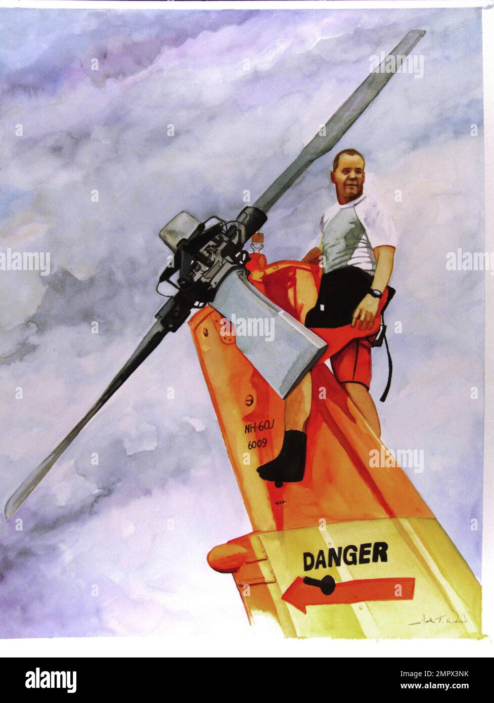 Us coast guard diver in helicopter hi-res stock photography and images ...