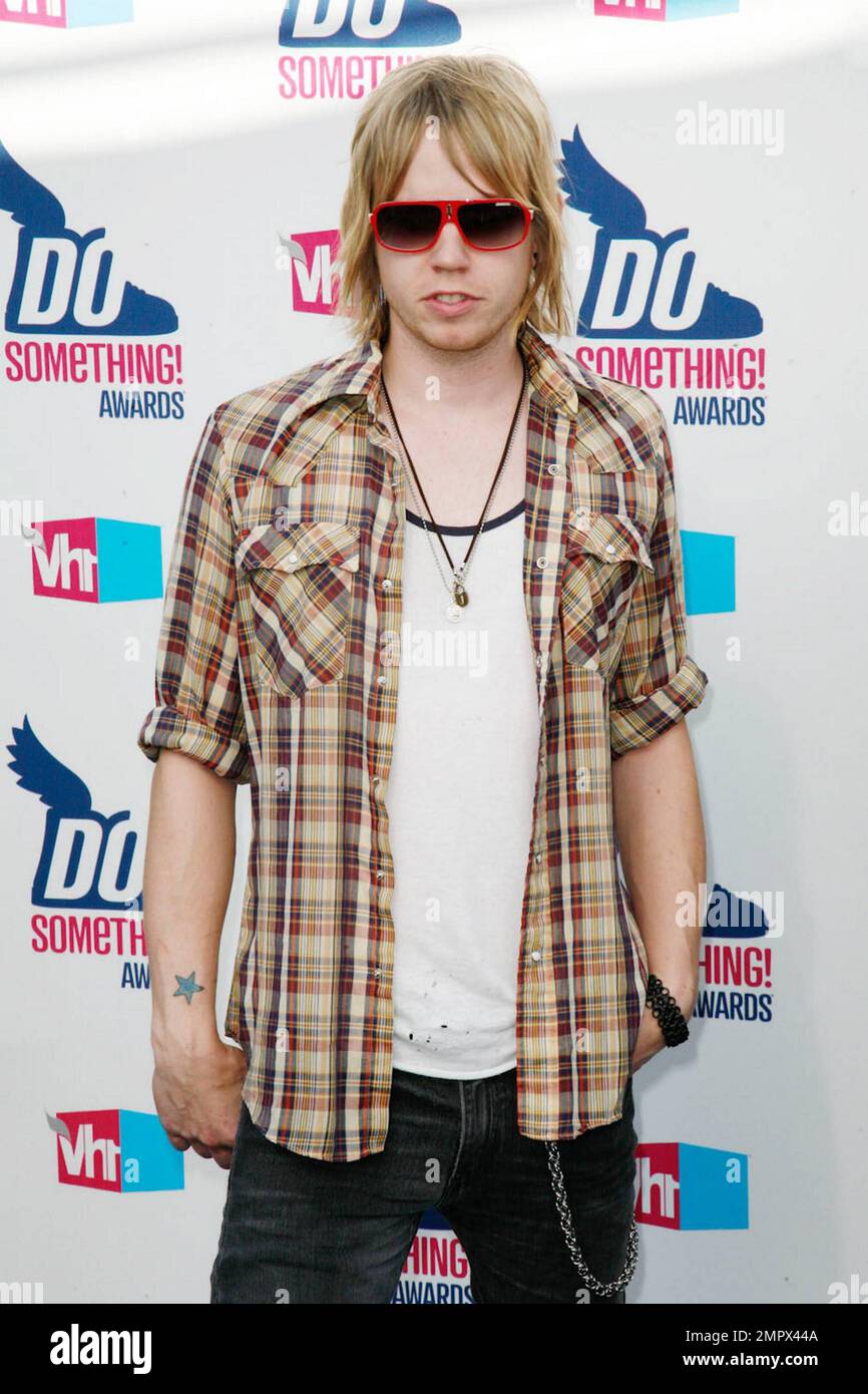 Bryce Soderberg of Lifehouse arrives at Hollywood Palladium for the ...